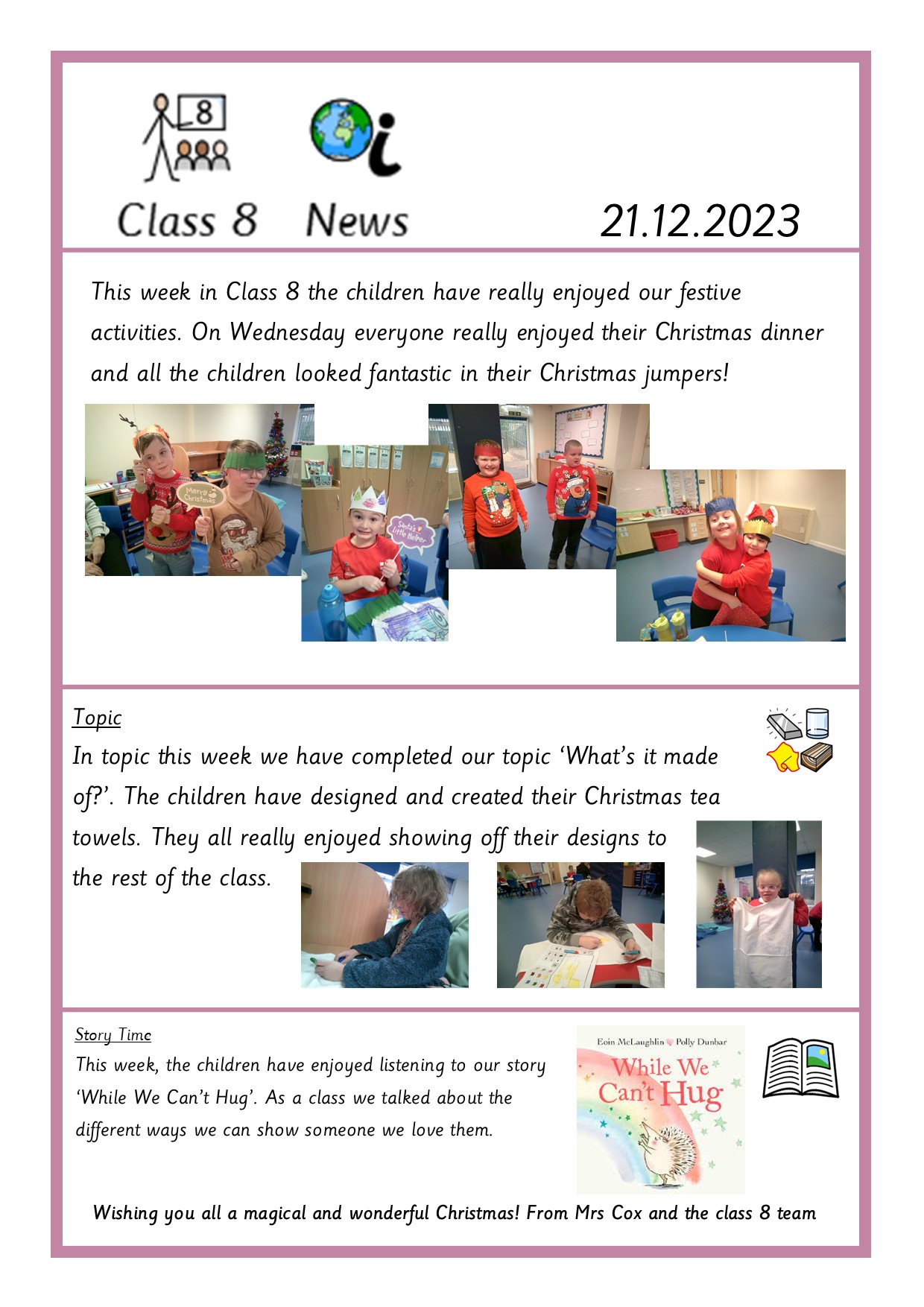 Class 8 News | Haughton School